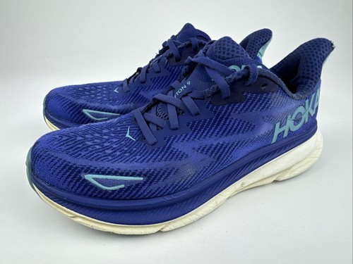 Hoka Clifton 9 Women's Running Shoes Blue Size 7.5B | eBay