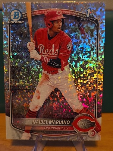 Naibel Mariano 2025 Bowman Chrome 1st Mini Diamond Refractor BCP-99 ...