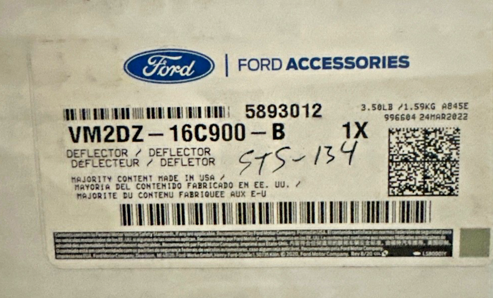 2021-2026 Ford Bronco GENUINE OEM Hood Deflector Aeroskin Style VM2DZ ...