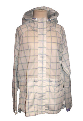 Skechers Women's Go Shield Go Golf Full Zip Light Jacket Plaid Sz XL ...