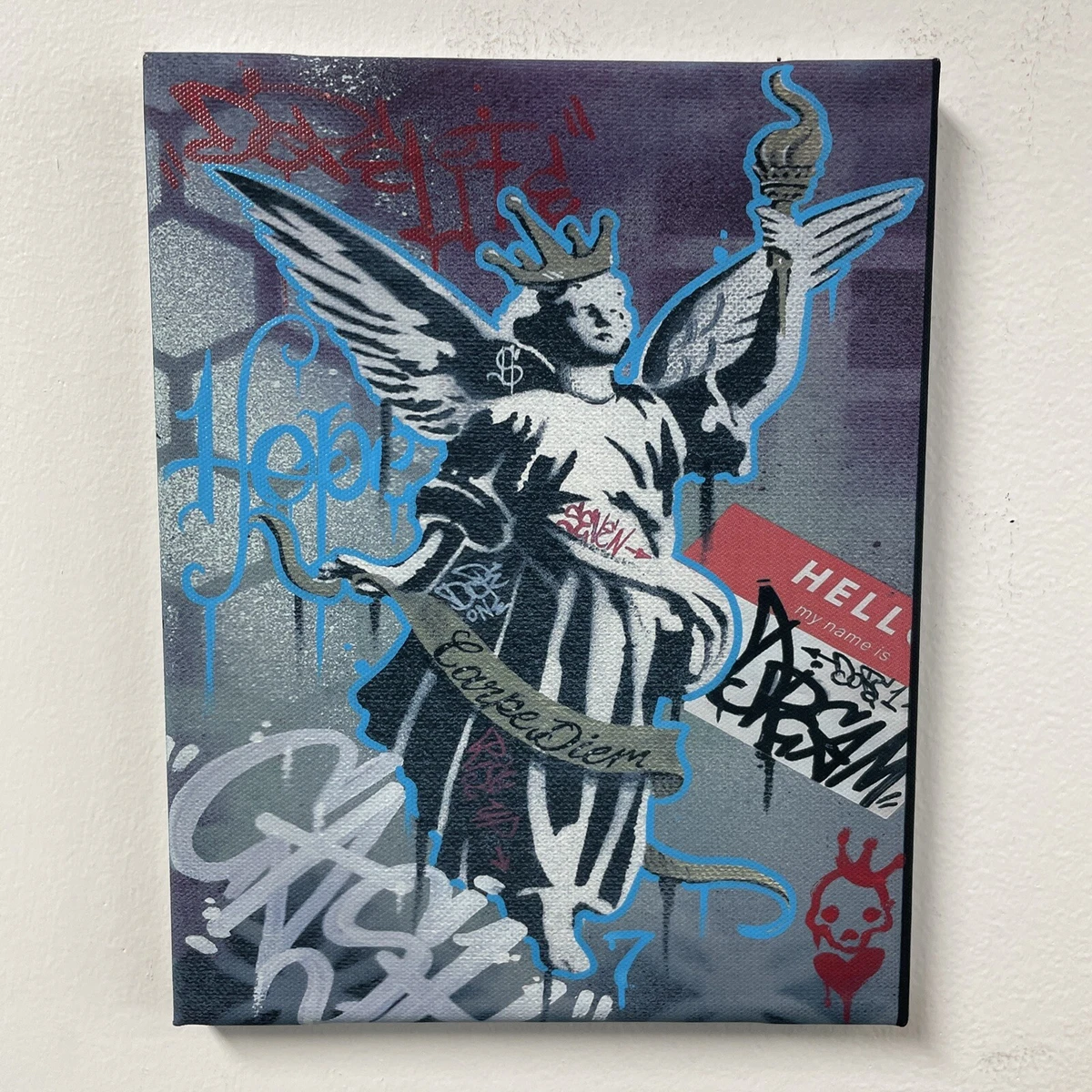 Angel Graffiti Art