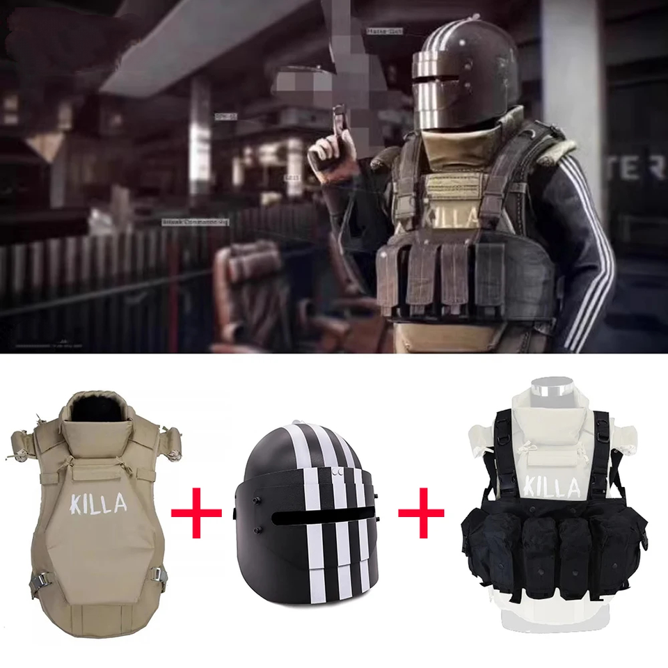 Russian Heavy MASKA Helmet and 6b13 Vest Killa Version with Black ...