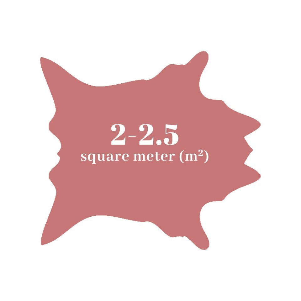 Pink Full Grain Leather Hide – 1.8mm (5oz), Vegetable Tanned | 20-25 ...