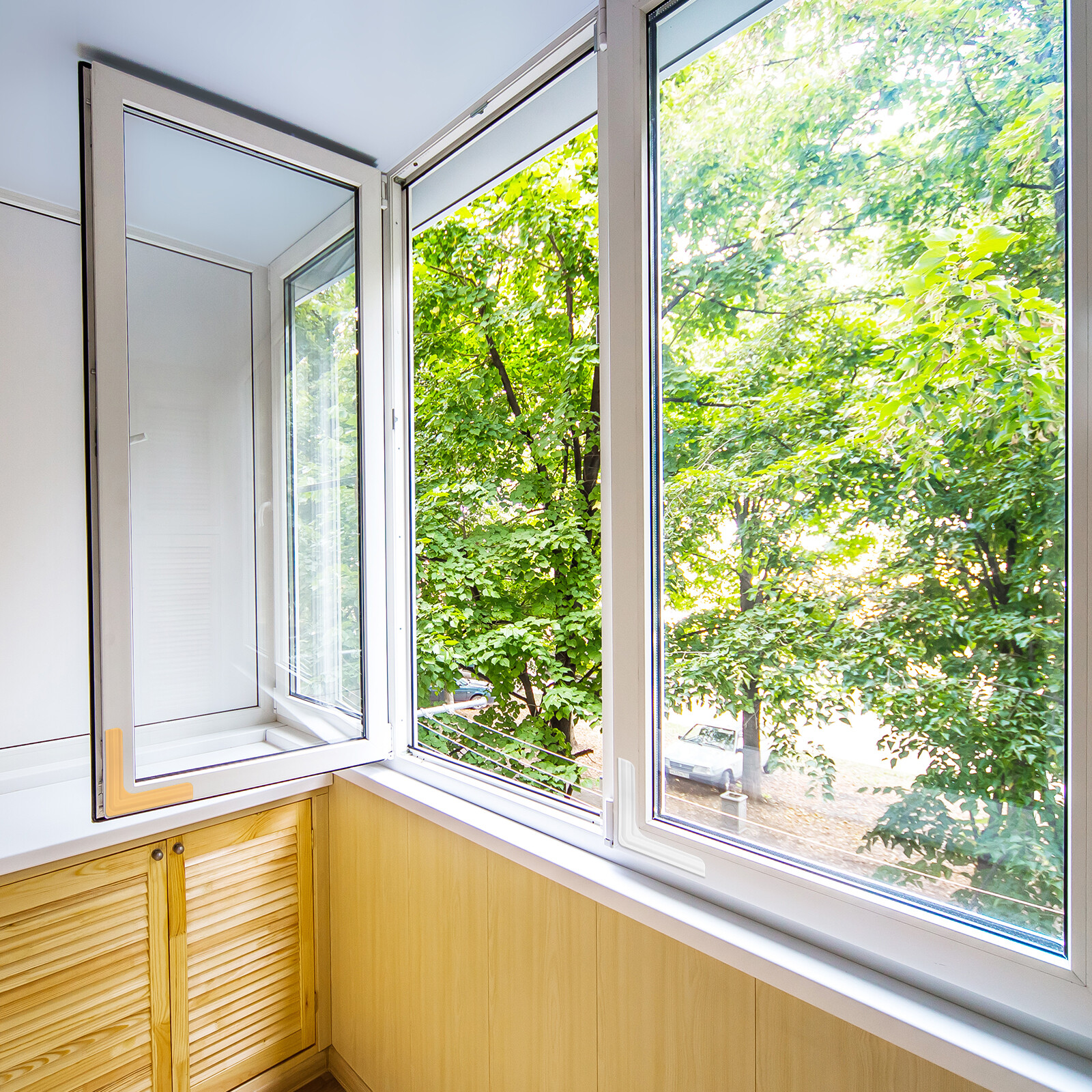 Window Corner Edge Protectors, 2Pack Standard Lace Style 70mmX15mm ...