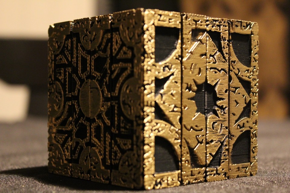 Hellraiser Cube Puzzle Box Lament Configuration Functional Pinhead Prop ...
