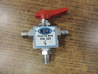 HOKE Selecto-mite Stainless Steel 316 SST Ball Valve 7177G4Y | eBay