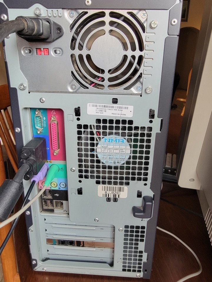 Vintage 2000s Dell Dimension B110 Desktop Celeron 2.53GHz 512Mb No HDD ...