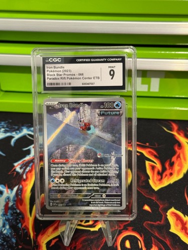 2023 Pokemon SVP EN-SV Black Star Promo Pokemon Center ETB Iron Bundle ...