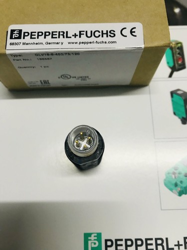 One New PEPPERL+FUCHS GLV18-8-450/73/120 Ultrasonic Level Sensor ...