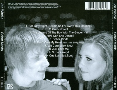 JON WINDLE - SOBER MINDS NEW CD 5055300348272 | eBay