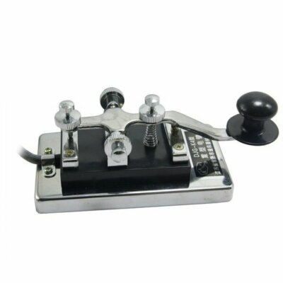 New K4 CW Shortwave Morse Key CW Morse Keyer Hand Key Military Key 6 ...