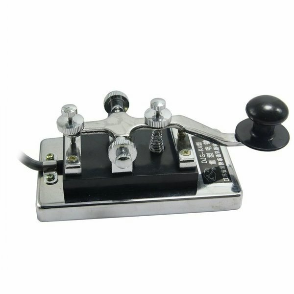 K4 CW Shortwave Morse Key CW Morse Keyer Hand Key Military Key 6.5mm ...