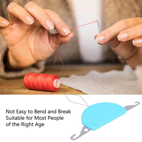 (Blue)Needle Threader 3 In 1 Long Thin Stitch Threading Sturdy Durable ...