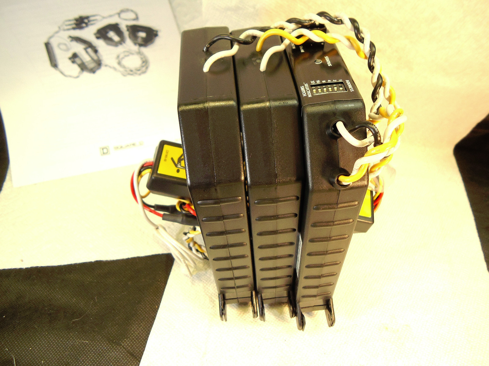 New Schneider Square D 3020 E16-4 1600 AMP Enercept Power Logic Meter ...