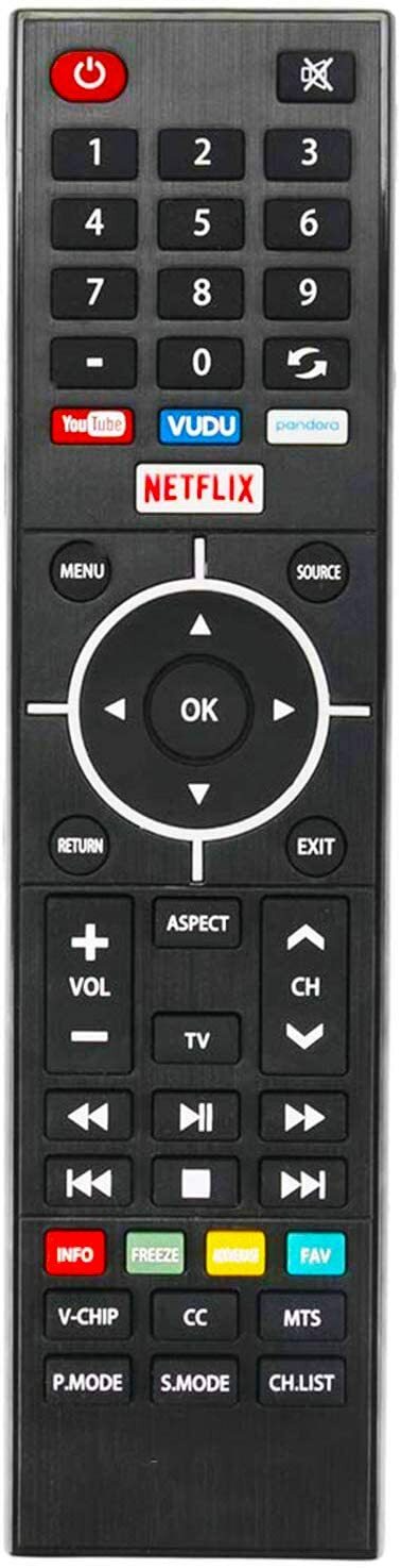 2 Pack Remote for Bolva 4K UHD TV 50BL00H7 55BL00H7 65BL00H7 49BL00H7 ...