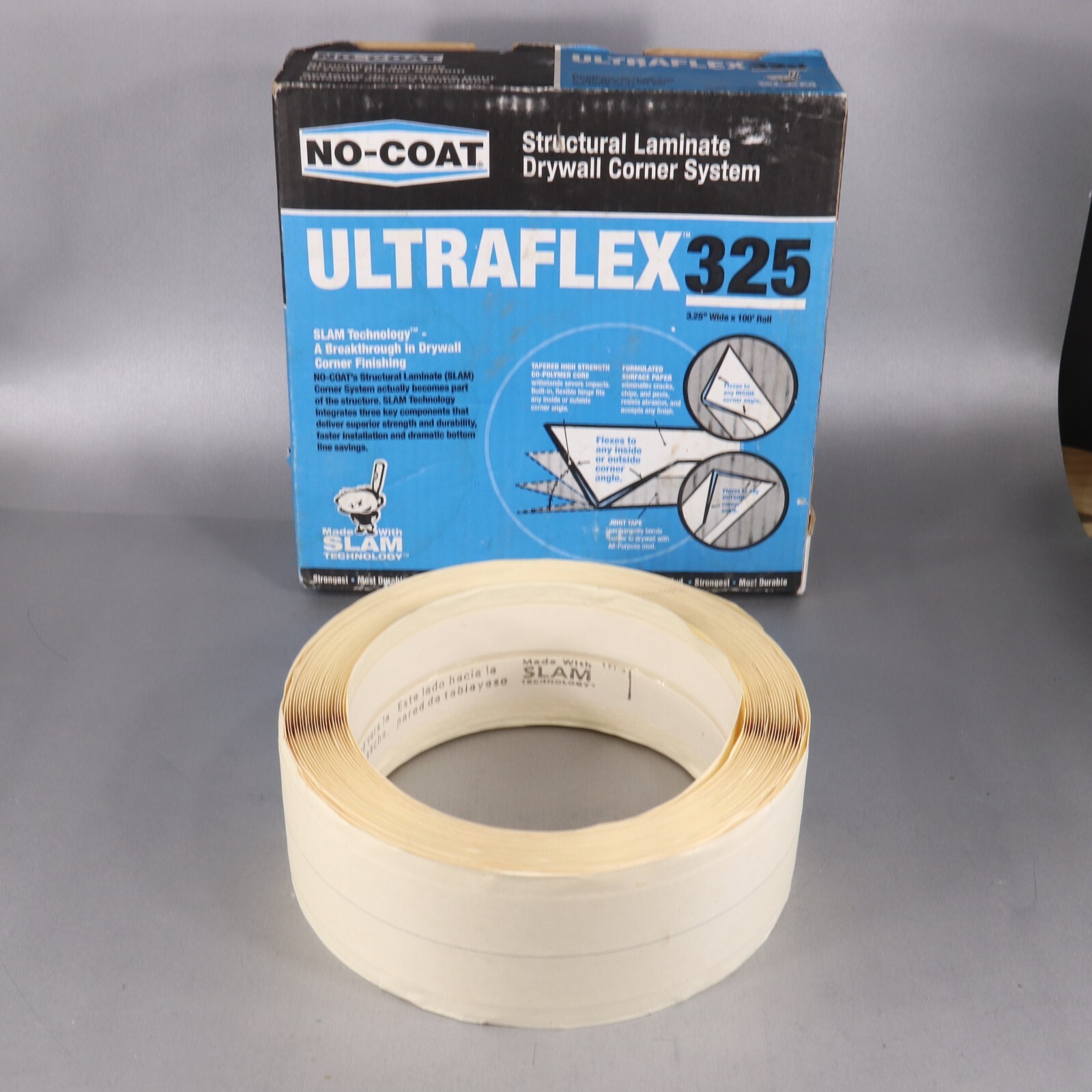 Partial Roll (60 ft / 100) NO-COAT Ultraflex 325 Structural Drywall ...