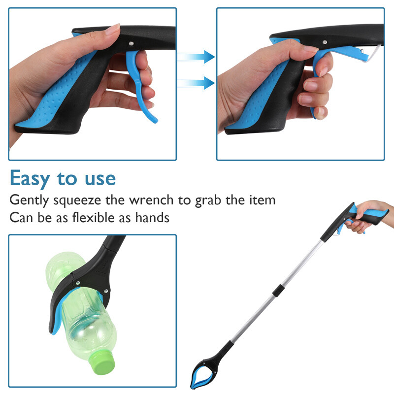 Grab Tool Auxiliary Extension Tool Rubber Arm Extension Trash Gripper ...