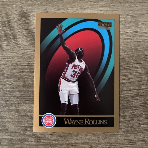1990 SkyBox Wayne Rollins #383 Detroit Pistons NBA Mint | eBay