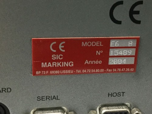E6B - SIC MARKING - E6-B / Engraving Dot Marker Controller Used | eBay