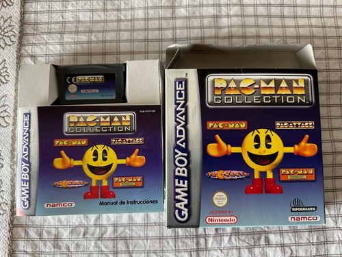 Pac-Man Collection PACMAN NINTENDO GBA English Espana CIB Authentic ...