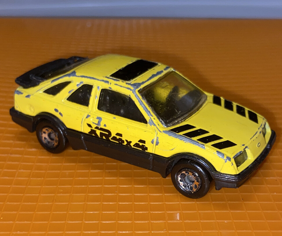 Vintage 1983 Matchbox Ford Sierra XR4i XR4x4 Rare Original Old Car ...