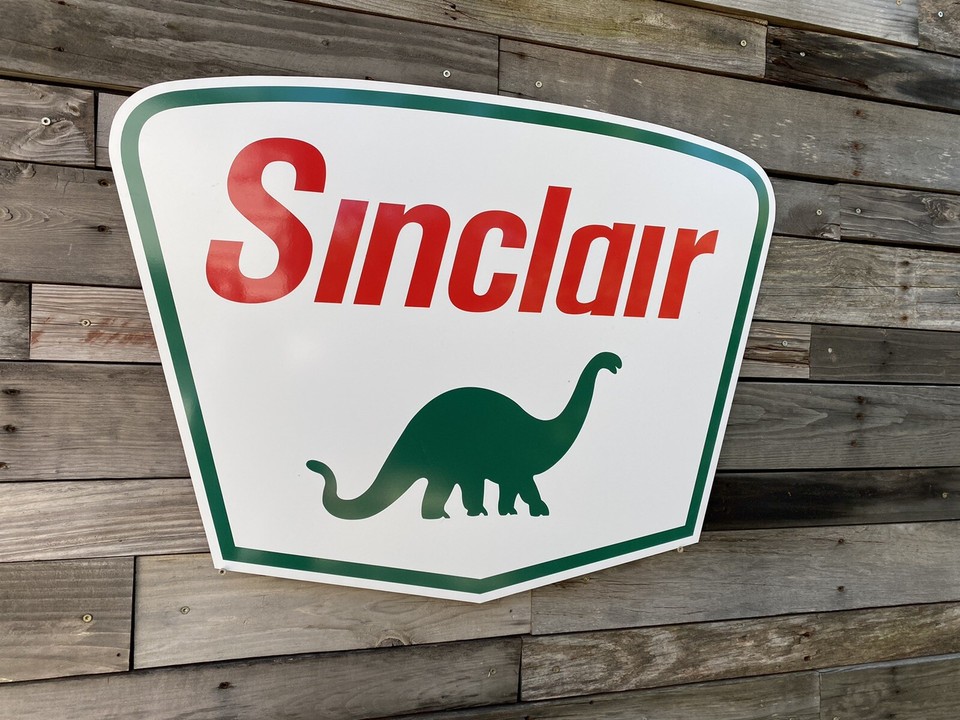 Antique Vintage Old Style Sinclair Sign | eBay