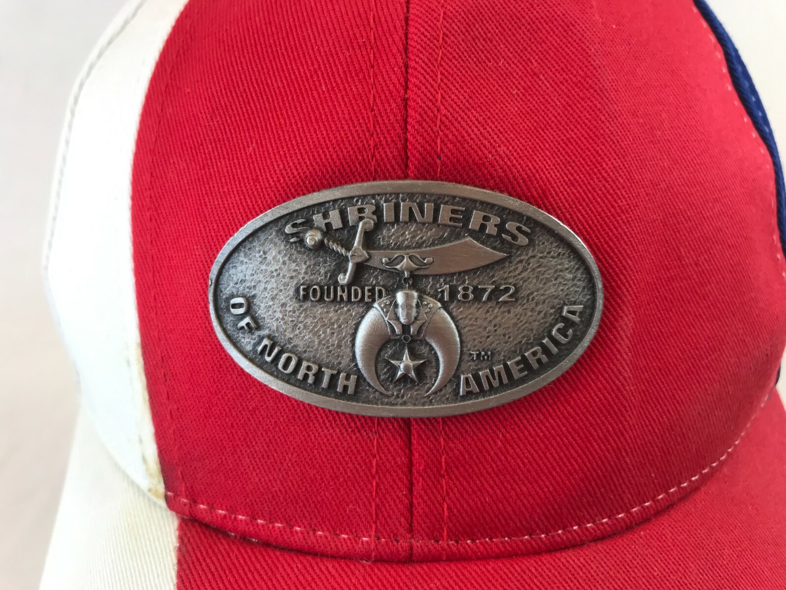 Shriners Of North America Hat Texas Star & State Flag… - Gem