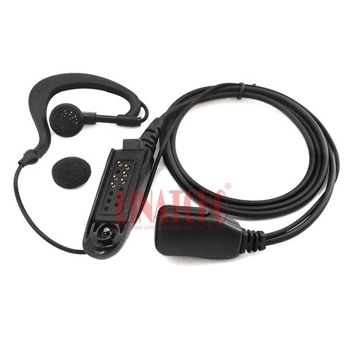 PRO5350 GP338 PX760 PTT Walkie Talkie Single Ear Hook GP328 Earphone ...