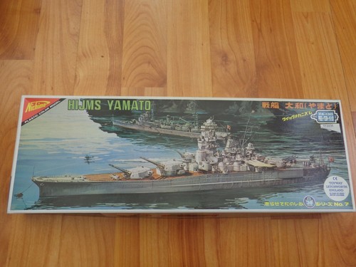 1/880 NICHIMO JAPONAIS Modèle De Bateau À Moteur HIJMS YAMATO Série ...