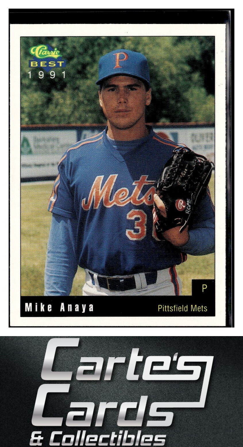 Mike Anaya 1991 Classic Best Pittsfield Mets #22 New York | eBay