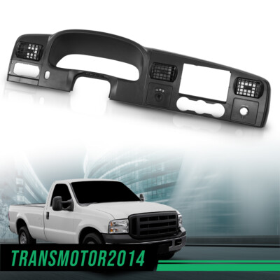 Fit For 2005-2007 Ford F-250 Super Duty Dash Bezel Dash Board Black ...
