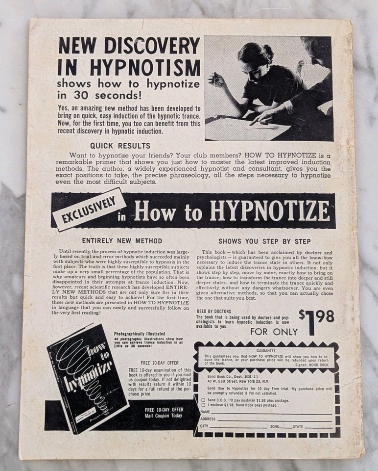 Man To Man Yearbook Spring 1963 Issue - Vintage Pulp Fiction Adventure ...