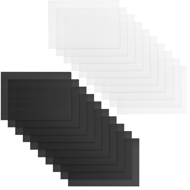 20Pcs Printable PVC Mesh Sheets 7.87x11.8 Fursuit Eye Mesh for Fursuit ...