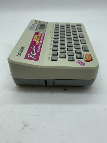 Brother P-Touch PT-10 Electronic Labeling System Printer TESTED w/ FREE ...