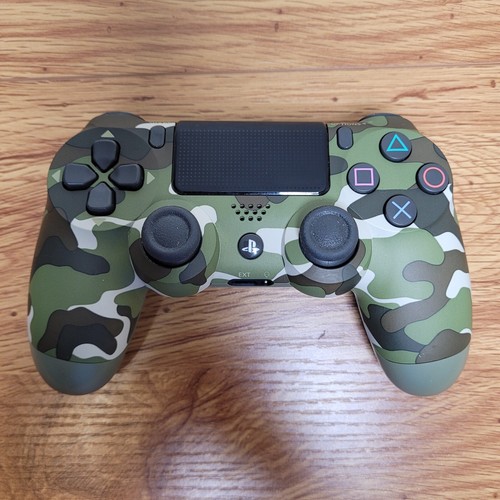 Sony PlayStation 4 PS4 Dualshock Wireless Controller Green Camouflage ...