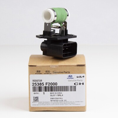 GENUINE 25385-F2000 For Hyundai/Kia Resistor Elantra-Sonata Kia Forte ...