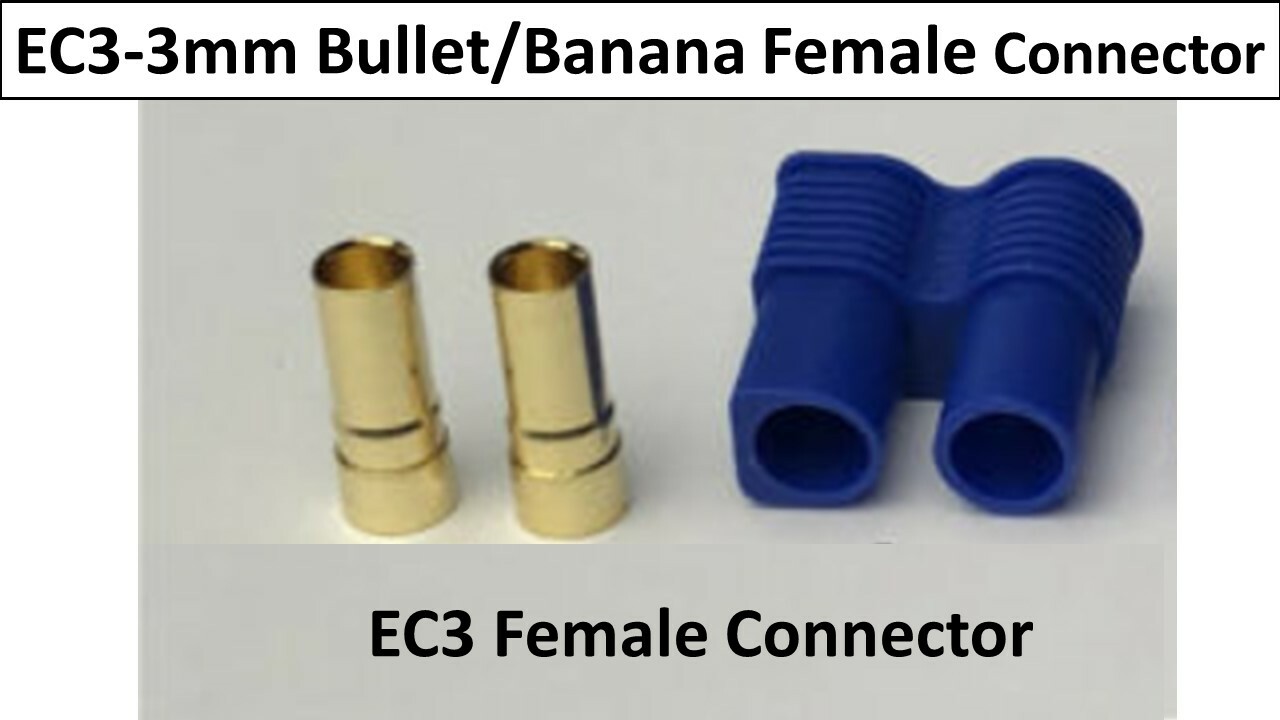 EC2 EC3 EC5 EC8 Connectors Male Female Pairs Plugs Socket lipo Battery ...