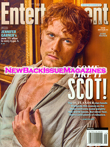 Entertainment Weekly 10/18,Sam Heughan,Outlander,Cover #1,October 2018 ...