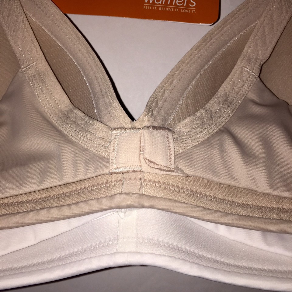 Warner's Bra Wirefree Padded Seamless Cup Invisible Lined TWO 2 TShirt ...