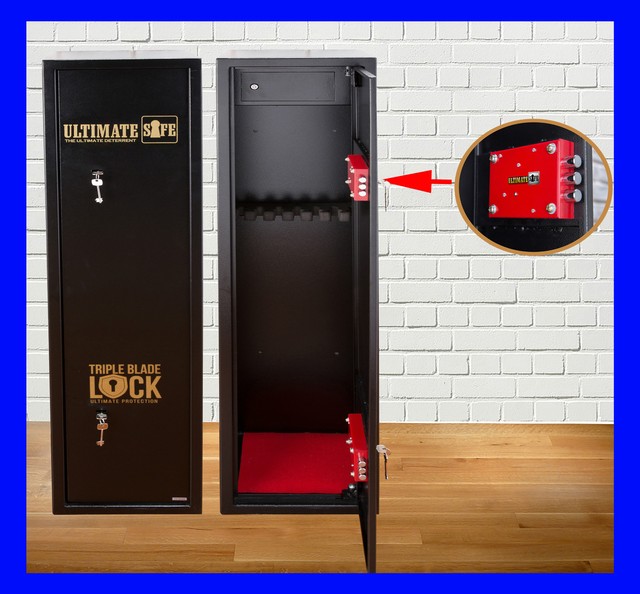 Ultimate Safe 7 Security Cabinet with Unique Triple-Blade-Lock for sale ...