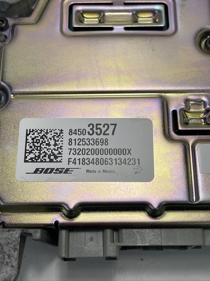 2017 - 2019 GMC Acadia BOSE Amplifier Radio Stereo OEM 84503527 | eBay
