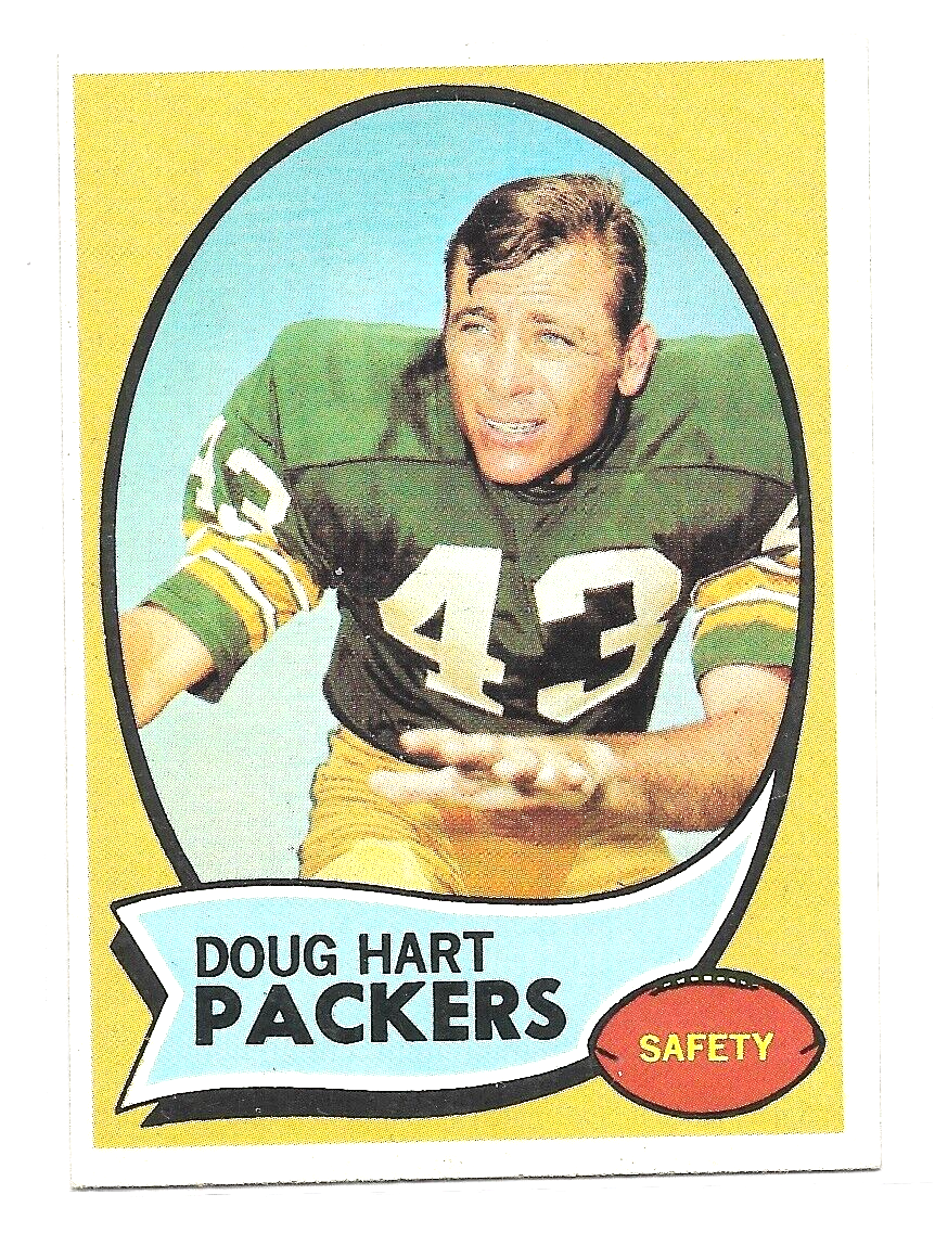 1970 Topps Doug Hart 2 Green Bay Packers Football | eBay