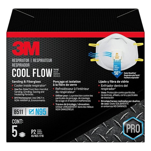 New 40-120 pcs 3M 8511 N95 Particulate Respirator. 40 mask per box. | eBay