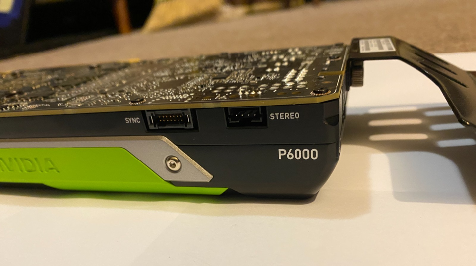 HP NVIDIA Quadro P6000 24GB GDDR5 Graphics Video Card GPU with Bracket ...