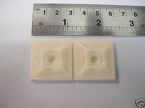 Avery Dennison Self Adhesive Ty-Wrap Block 1" (10pcs) | eBay