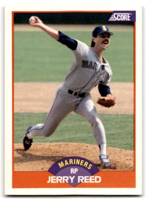 1989 Score Jerry Reed Seattle Mariners #427 | eBay
