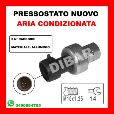 PRESSOSTATO ARIA CONDIZIONATA OPEL ASTRA H 1.8 DAL 2004 KW92 CV125 ...