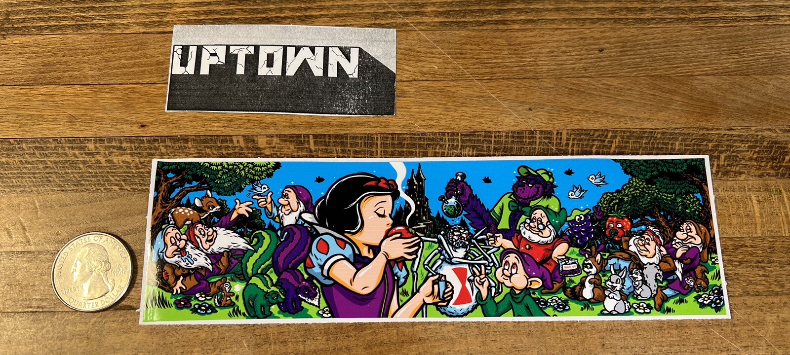 Strangelove X Todd Bratrud Snow White Dwarves sticker Dunk Sean Cliver ...