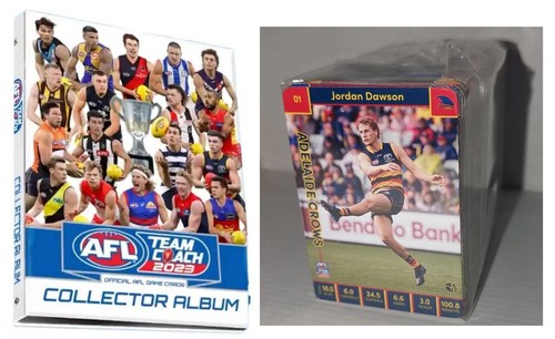 2023 AFL TEAMCOACH COMPLETE FULL COMMON BASE SET 243 CARDS INC AFLW ...