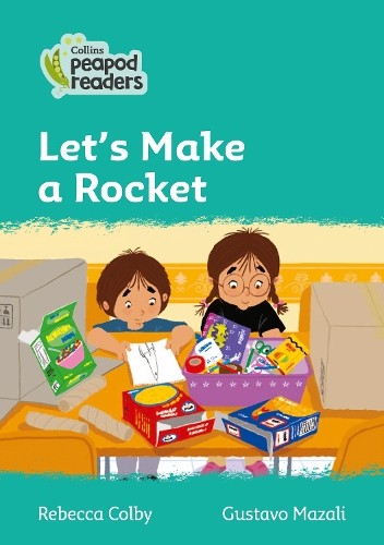 Rebecca Colby Let's Make a Rocket (Poche) Collins Peapod Readers | eBay